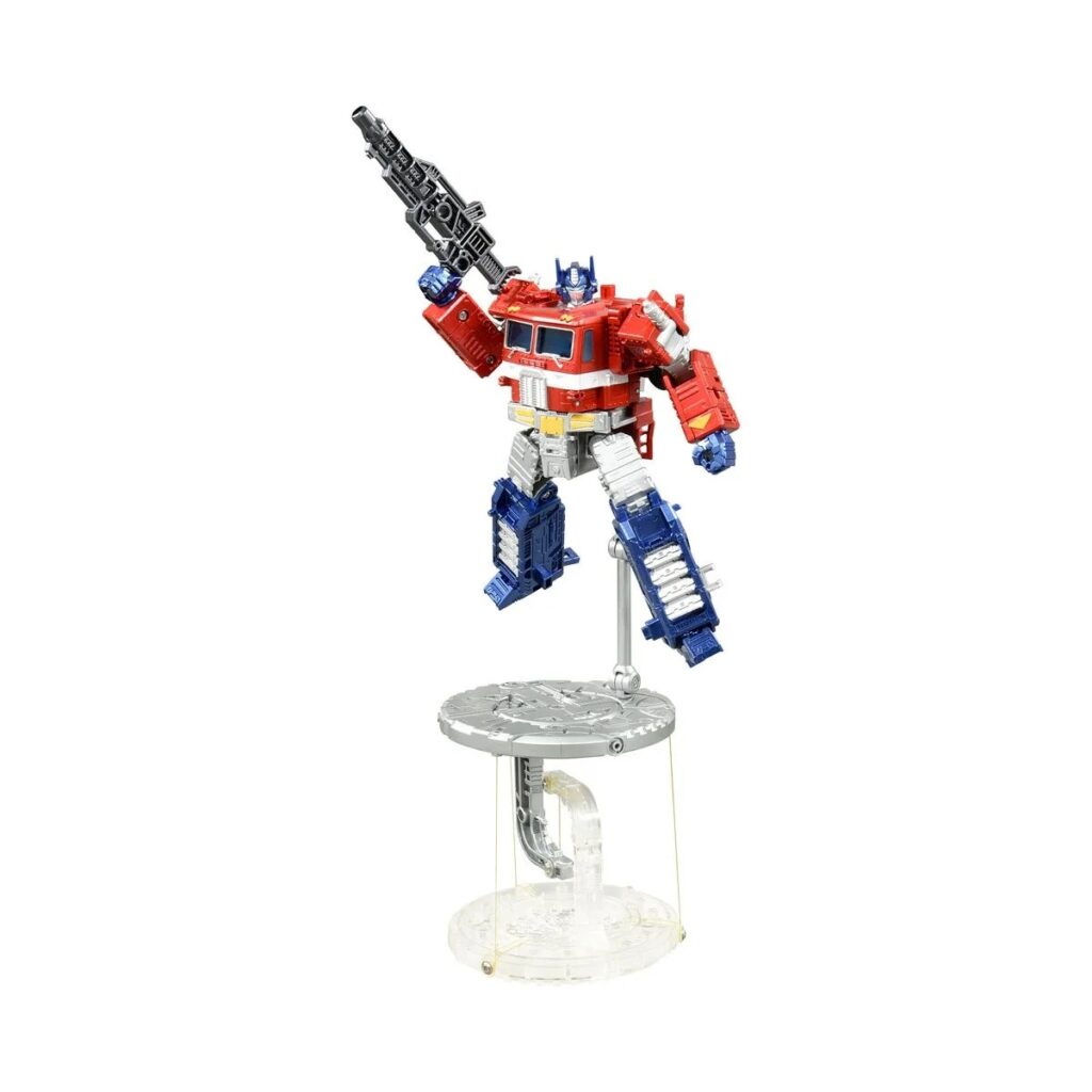 HSF7671-Transformers Tenseg Base Display Stand with Optimus Prime Set ...