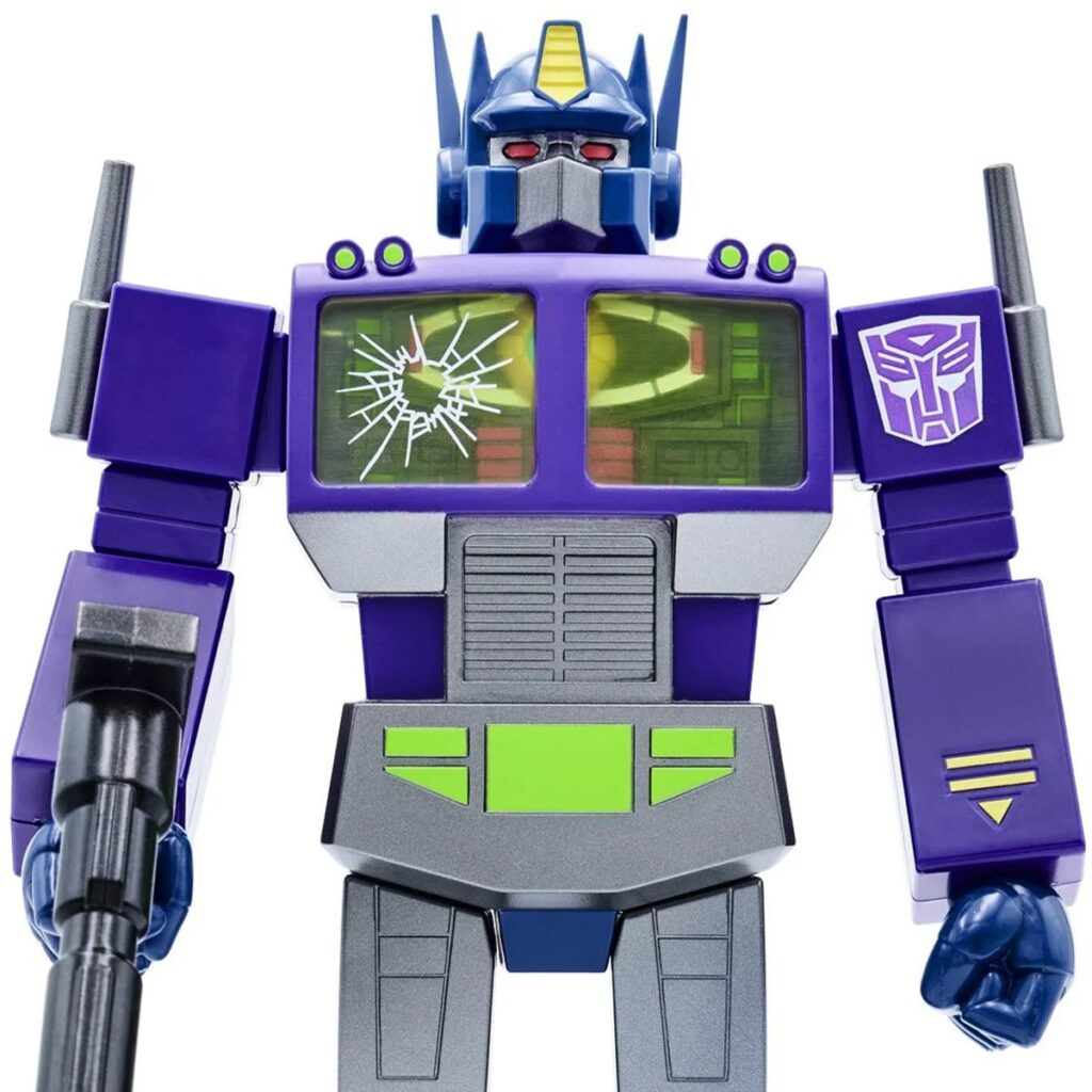 SUP81743-Transformers Shattered Glass Optimus Prime Super Cyborg Vinyl ...